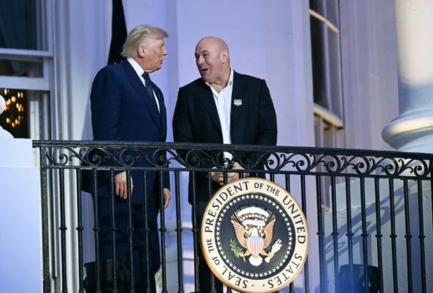 Trump's White House UFC Night Put the South Lawn in the Octagon - Paper ...